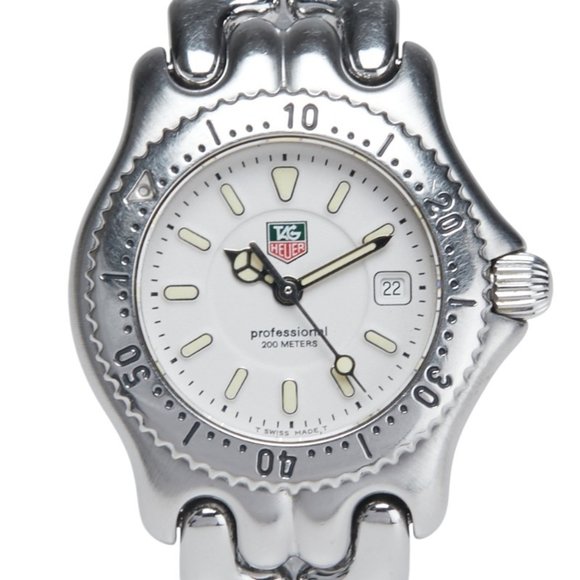 Tag Heuer | Accessories | Tag Heuer Cell Watch Wg312 Quartz White Dial ...